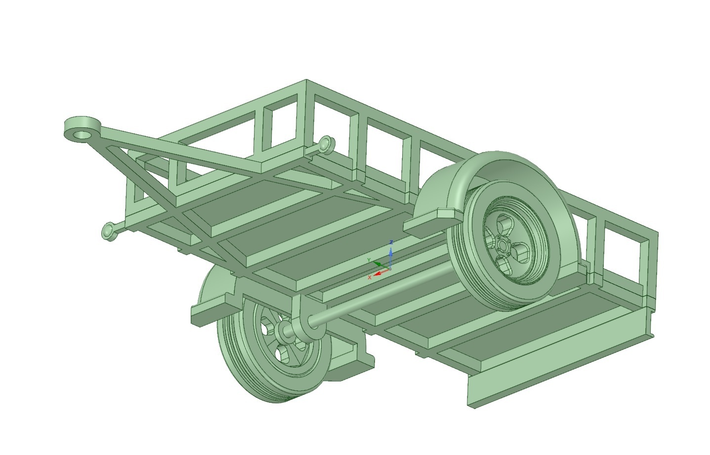 3D file TRAILER 1 🚐・Model to download and 3D print・Cults