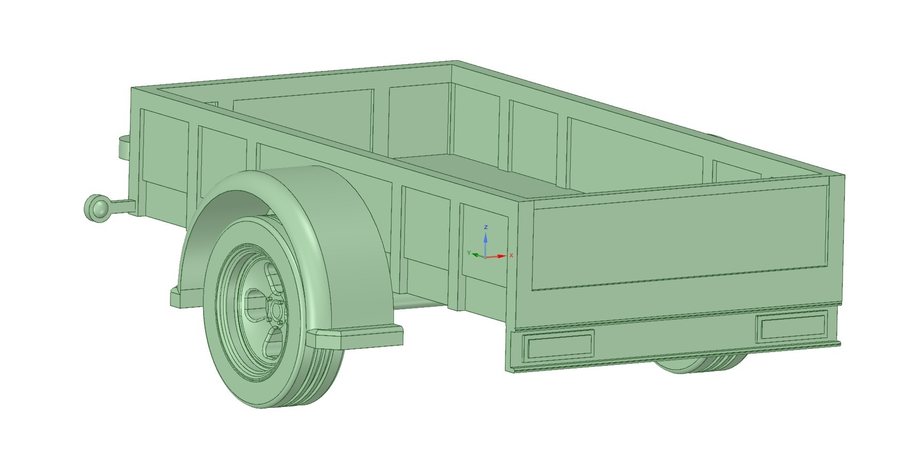 3D file TRAILER 1 🚐・Model to download and 3D print・Cults