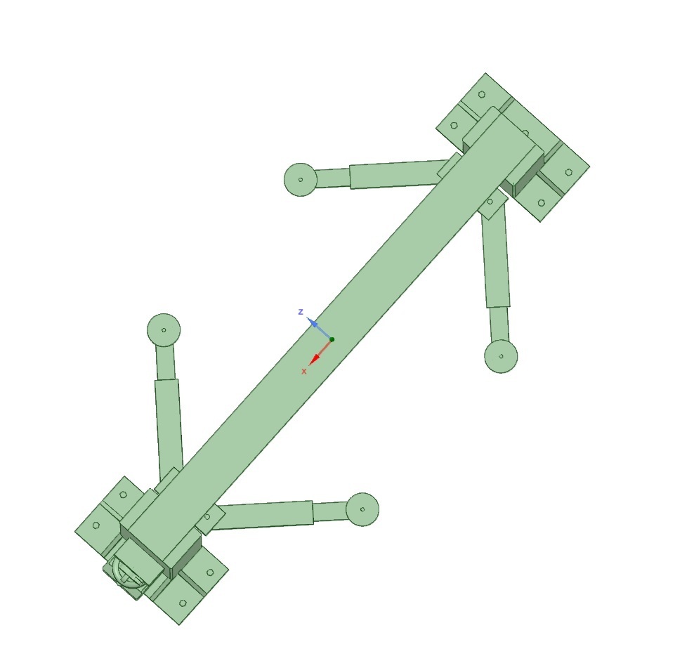 OBJ file two column lift - podnośnik samochodowy・3D printer model to ...