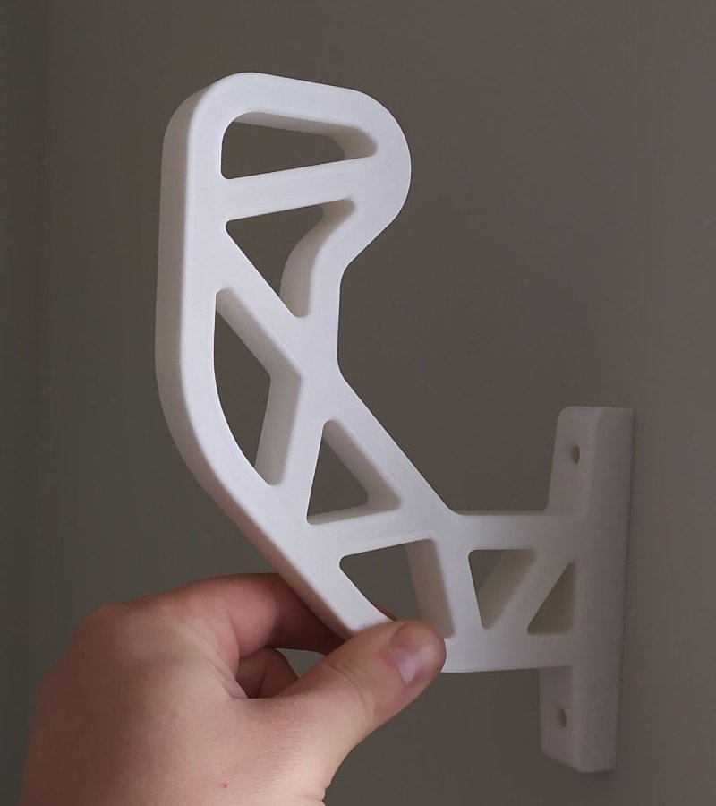 STL file Helmet wall holder・Design to download and 3D print・Cults