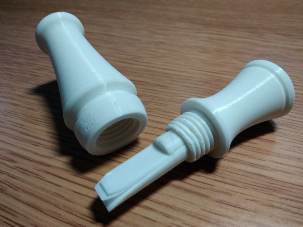 STL file MALLARD DUCK CALLS - DOUBLE REED 🦆・3D print object to download ...