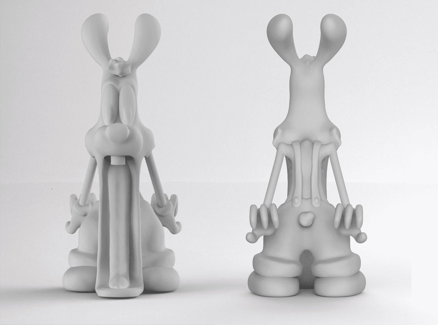 STL file Roger Rabbit 🐇・3D printable design to download・Cults