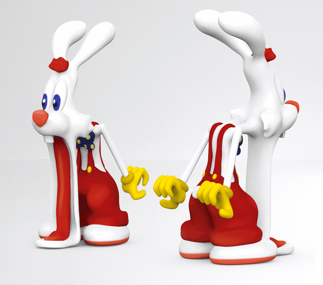 STL file Roger Rabbit 🐇・3D printable design to download・Cults