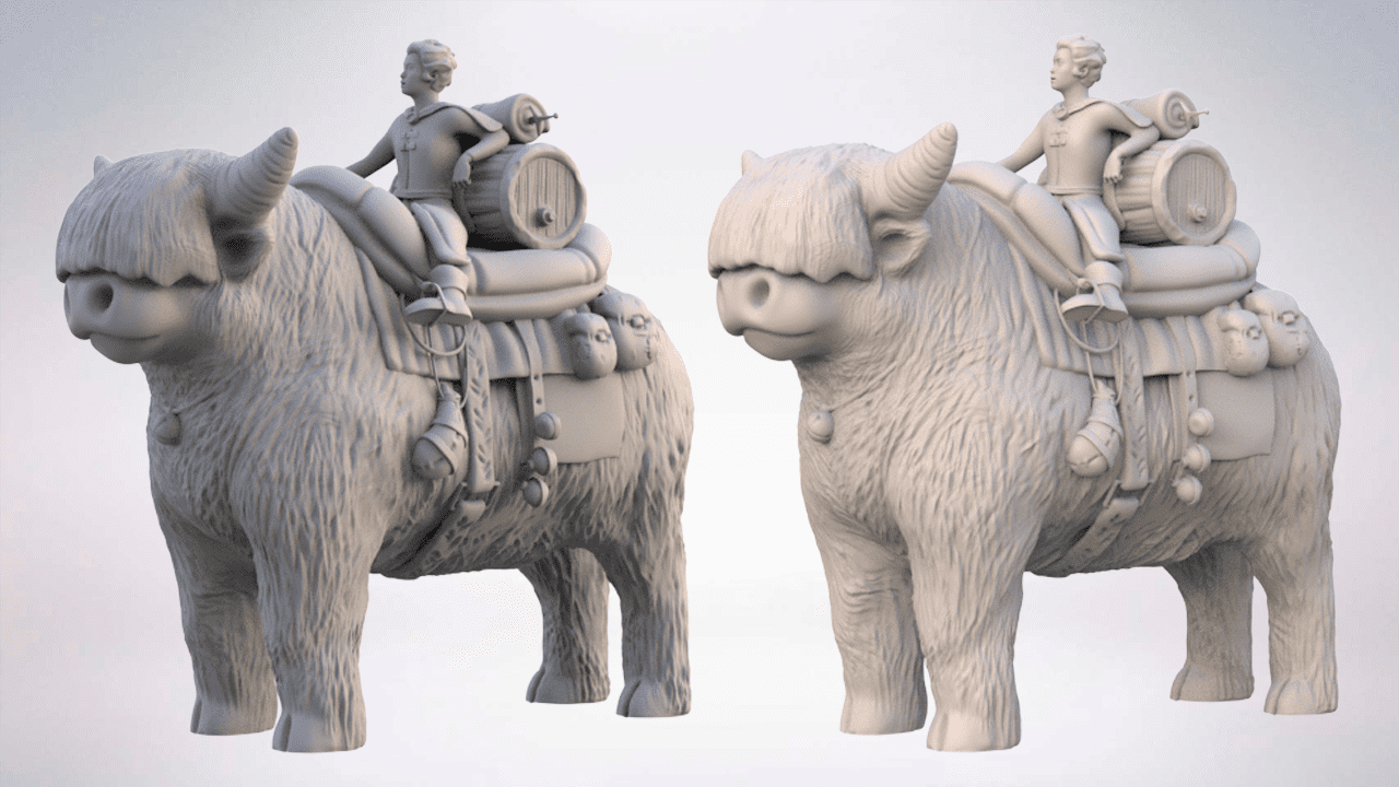 STL file WANDERER #1 (Role characters. Collection 1) 🐂・Template to ...