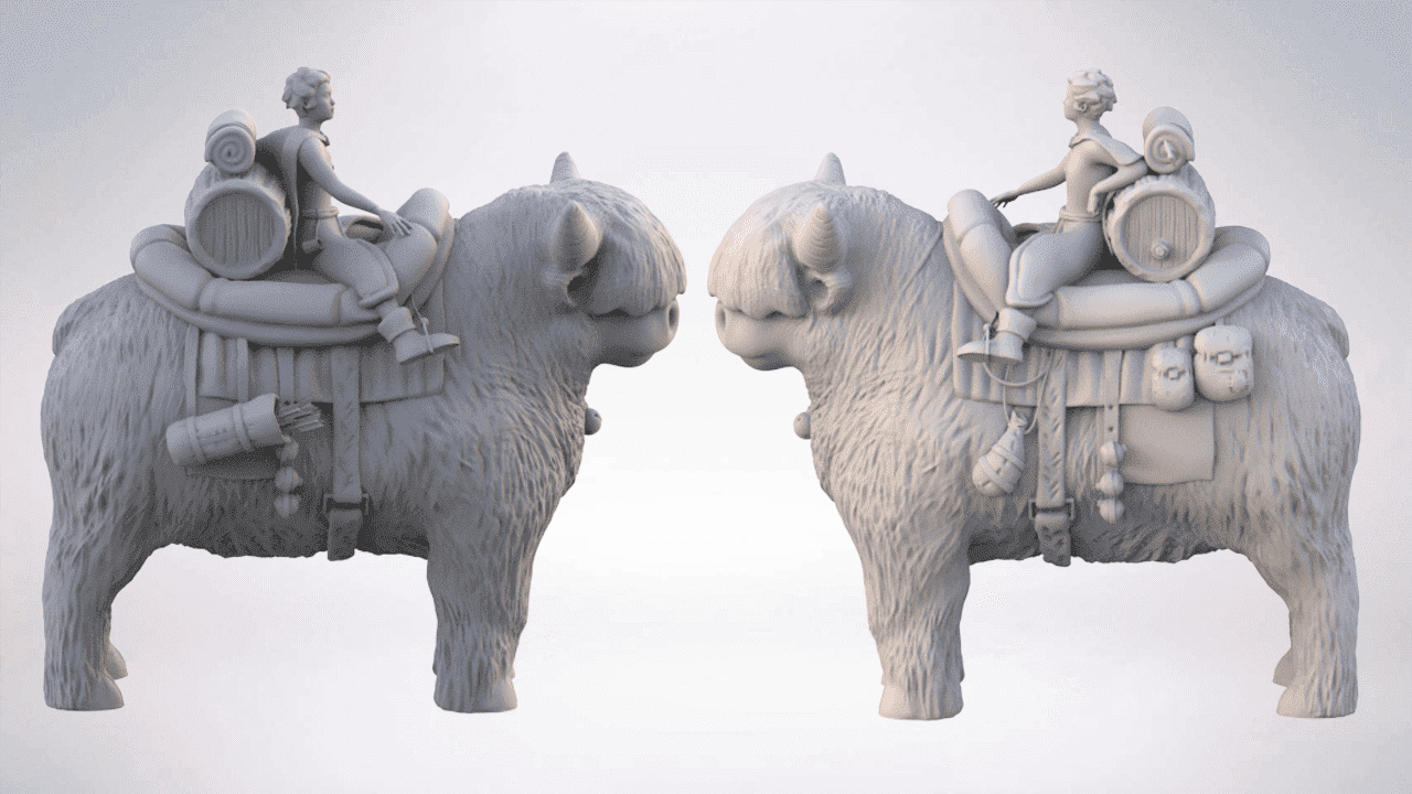 STL file WANDERER #1 (Role characters. Collection 1) 🐂・Template to ...