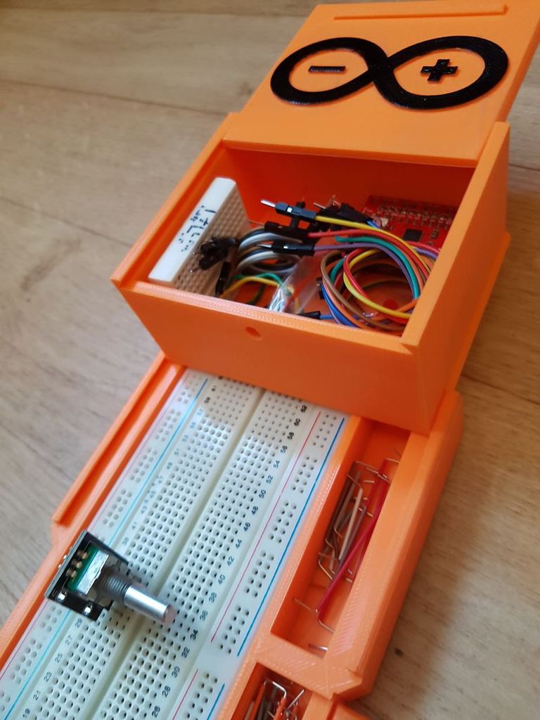 Бесплатный 3D файл DEV-BOX Arduino・Модель для загрузки и 3D-печати・Cults