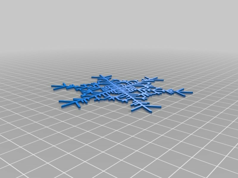 Free STL file My Snowflake 4・Object to download and to 3D print・Cults