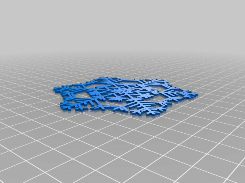 Free STL file My Snowflake 1・3D printing idea to download・Cults
