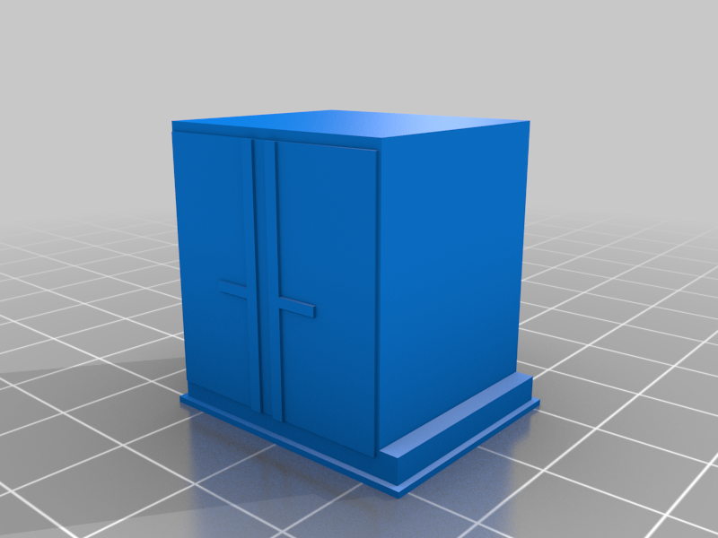 Free STL file 1/100 Military Containers・3D printable model to download ...