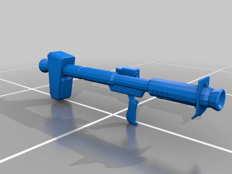 Free STL file Mobile Suit Gundam Dom Bazookas・3D print object to ...