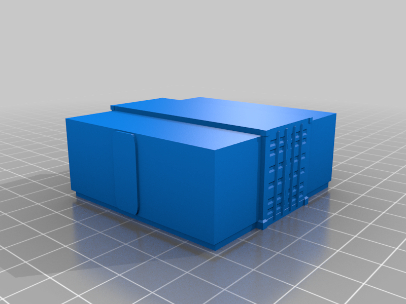Free STL file 1/100 Military Containers・3D printable model to download ...