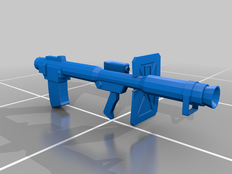 Free STL file Mobile Suit Gundam Dom Bazookas・3D print object to ...