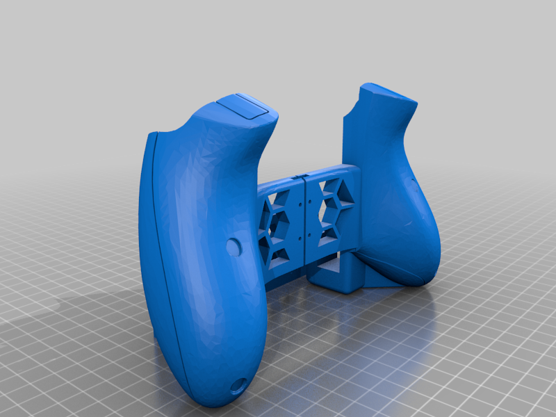 Free STL file Nintendo Switch Grip Improved・3D printing model to ...