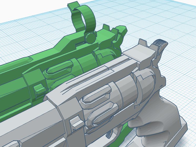 STL file Borderlands Jakobs Pistol・3D printer design to download・Cults