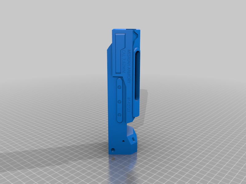 Free 3D file Halo MA5B Stamped Receiver (ODDWORKS)・3D printing design ...