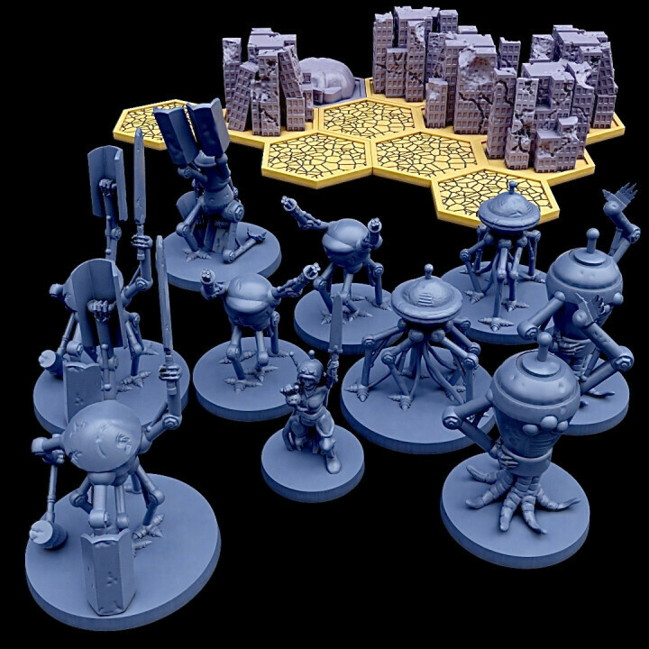 3D file Pocket-Tactics: Restless Shadow・3D printer model to download・Cults