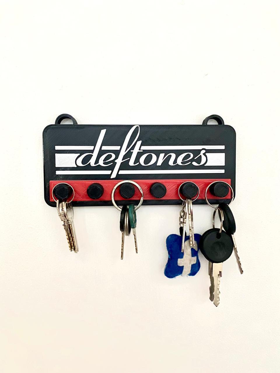 STL file Deftones key holder 🔑・Model to download and 3D print・Cults