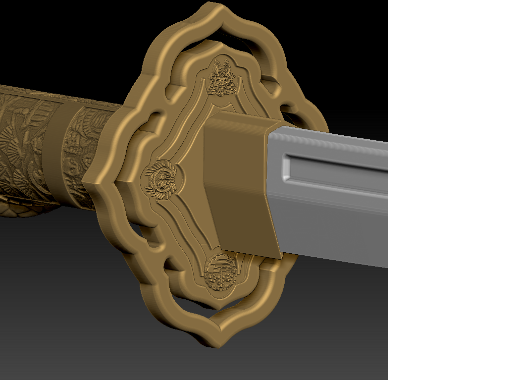STL-Datei Highlander Katana 📱・Design zum Herunterladen und 3D-Drucken・Cults