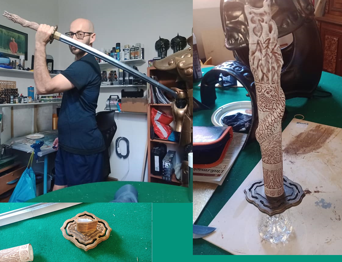STL file Highlander Katana 🗡️・3D printing design to download・Cults