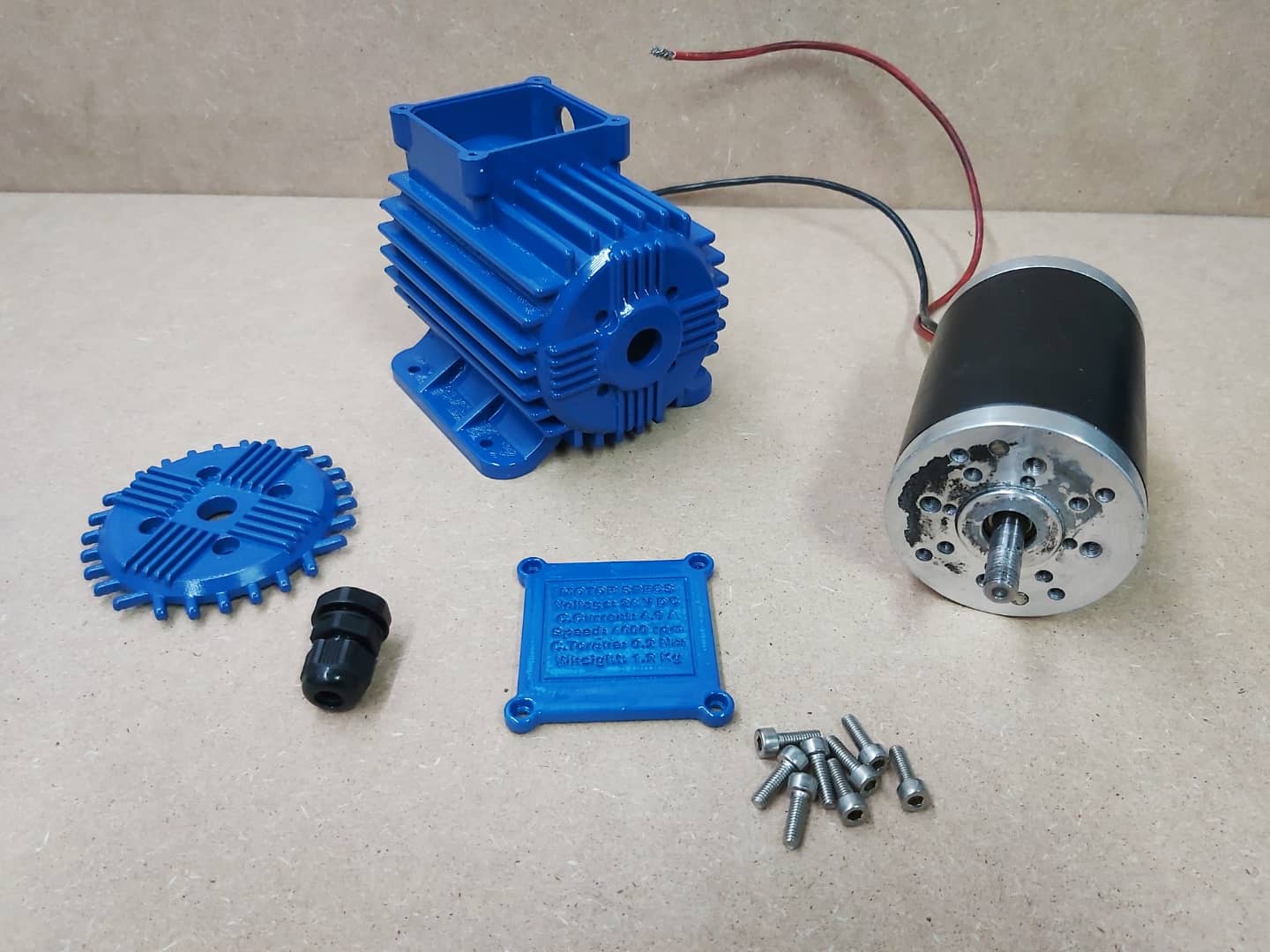 STL file Motor housing・Template to download and 3D print・Cults