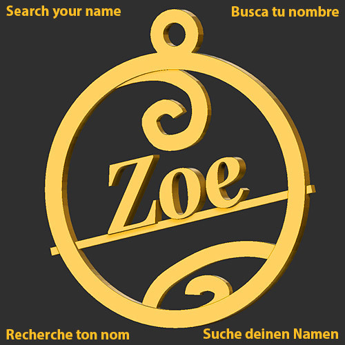 Fichier STL Zoé 🏠・Objet pour imprimante 3D à télécharger・Cults