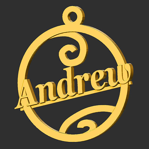 STL file Andrew・3D printing idea to download・Cults