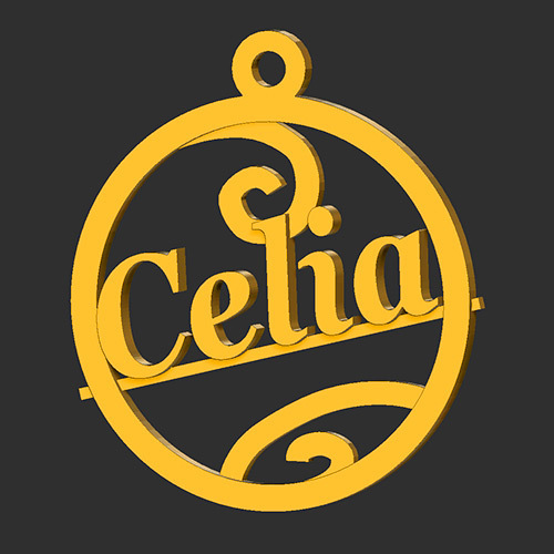 STL file Celia・3D printing design to download・Cults