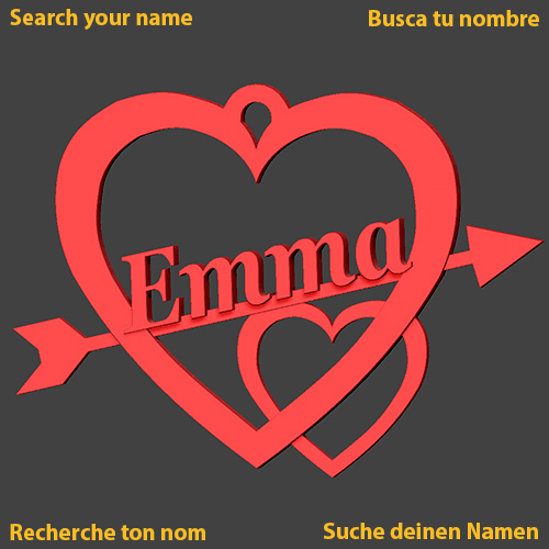 STL file Emma 💜・3D printing template to download・Cults