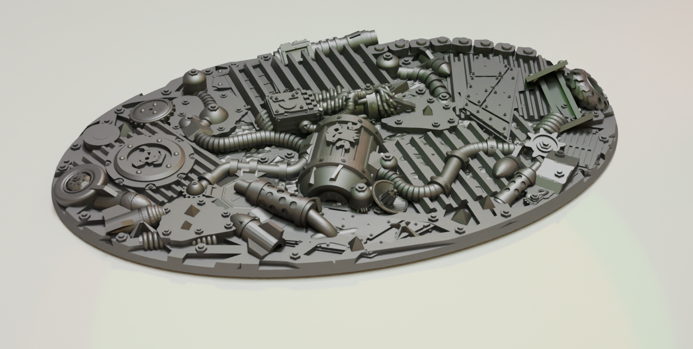 Free STL file 170mm scrap base 🎲・3D print design to download・Cults