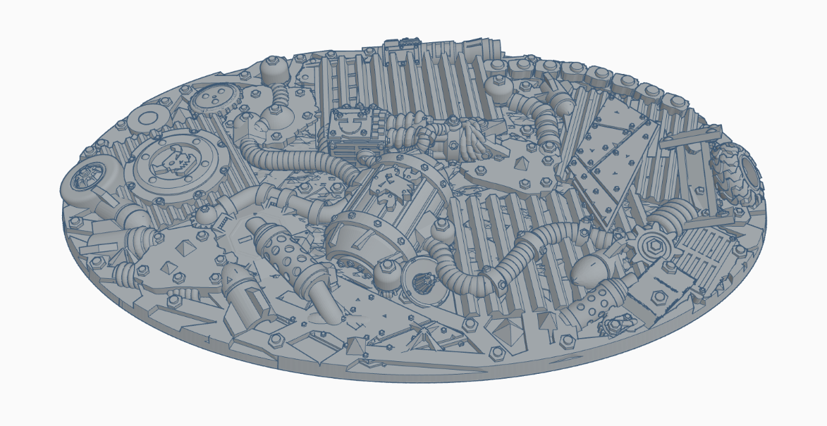 Free STL file 170mm scrap base 🎲・3D print design to download・Cults