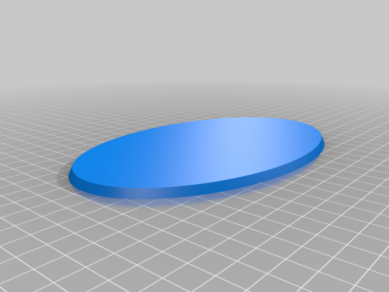Free STL file Plain Oval MagBase (3mm thick magnets) 🎲・3D printable ...
