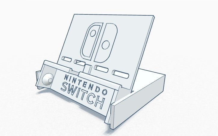 Free STL file Nintendo Switch Stand 🎲・3D print object to download・Cults