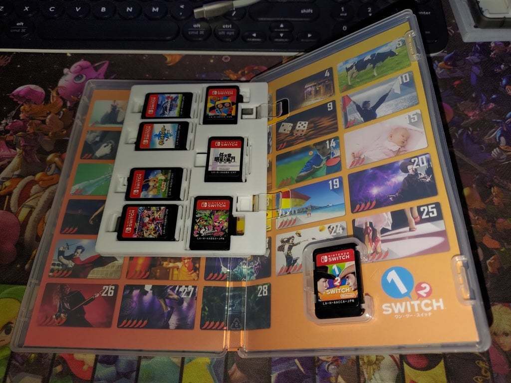 Free STL file NINTENDO SWITCH GAME CARD CASE V4・3D printable design to ...