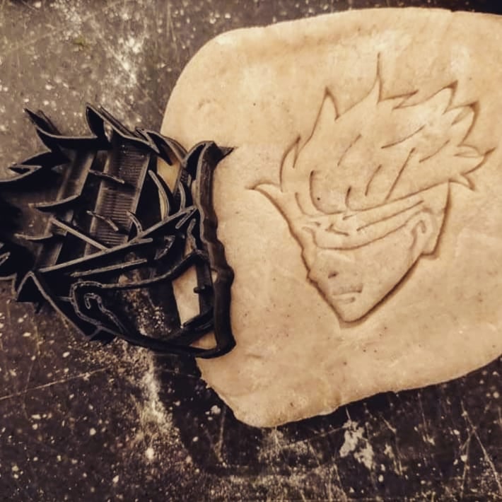 STL file jujutsu kaisen Gojo+cat cookie cutter 🍪・3D printer design to ...