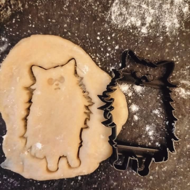 STL file jujutsu kaisen Gojo+cat cookie cutter 🍪・3D printer design to ...
