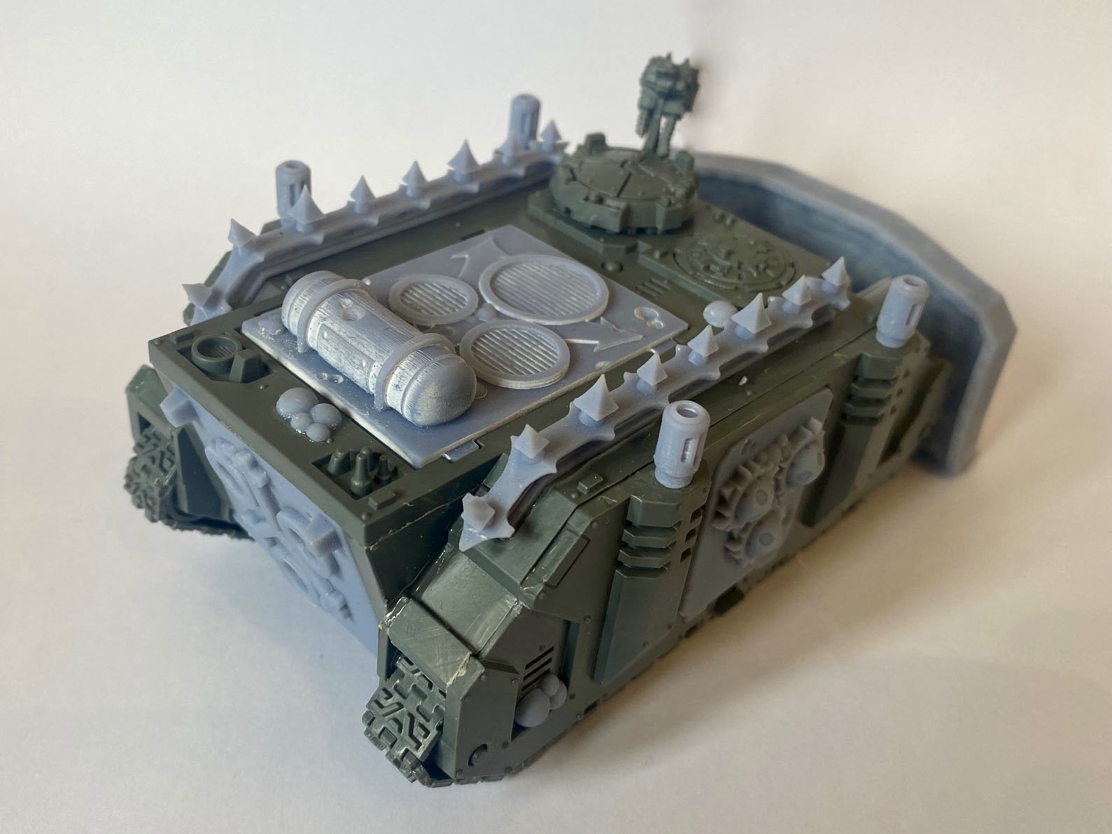 STL file Plague Transport (Rhino Conversion Kit) 🦏・3D printing design ...