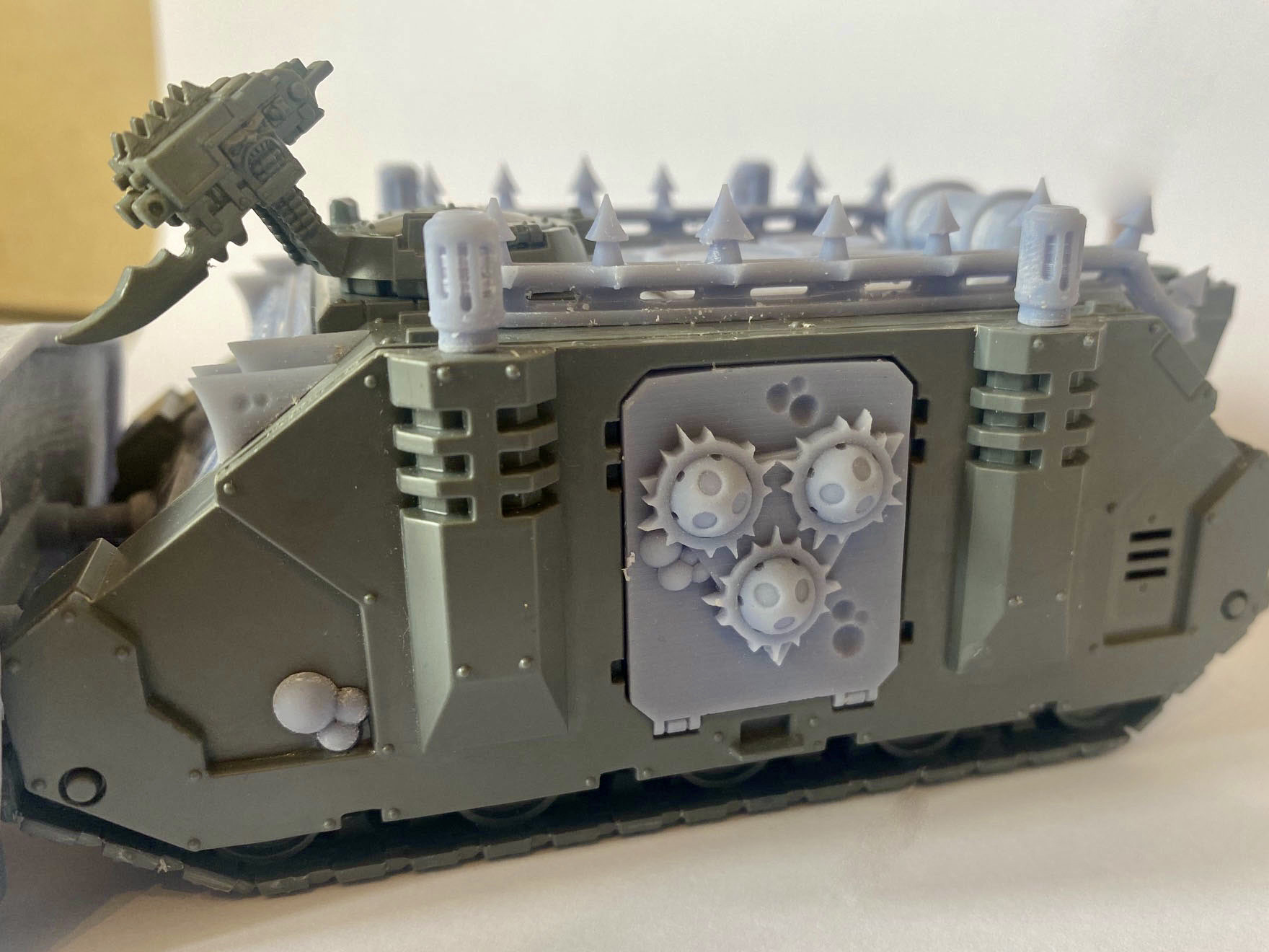 STL file Plague Transport (Rhino Conversion Kit) 🦏・3D printing design ...