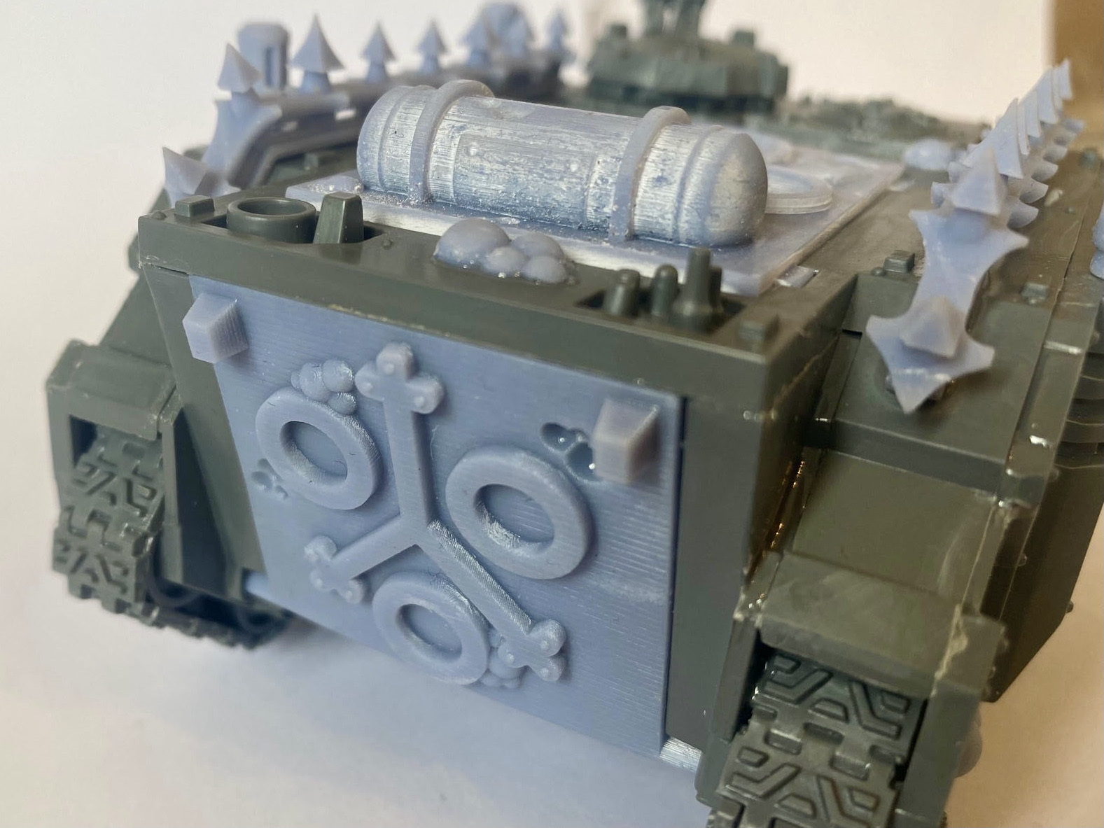 STL file Plague Transport (Rhino Conversion Kit) 🦏・3D printing design ...