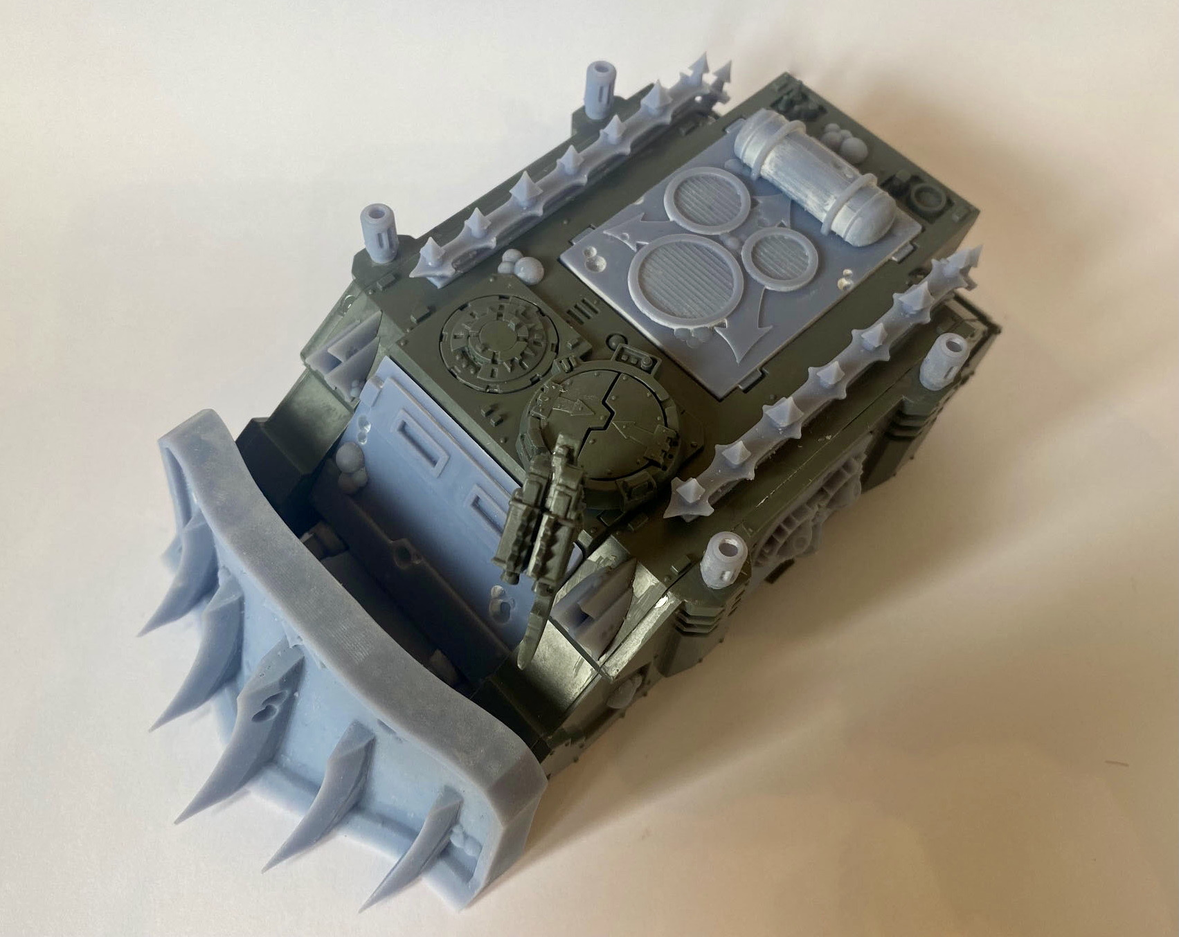 STL file Plague Transport (Rhino Conversion Kit) 🦏・3D printing design ...