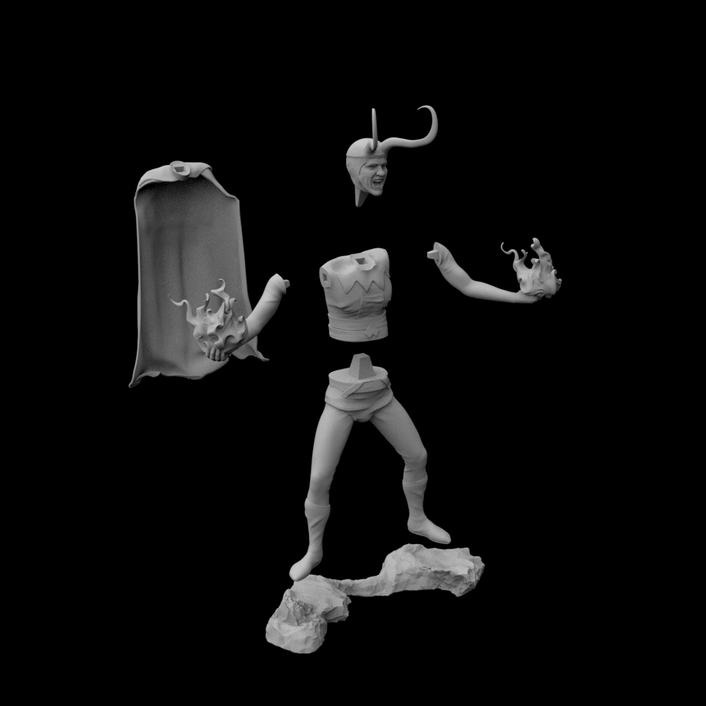 Файл STL СЛАВНОЕ ПРЕДНАЗНАЧЕНИЕ ¡¡¡¡ CLASSIC LOKI・Шаблон для загрузки и ...