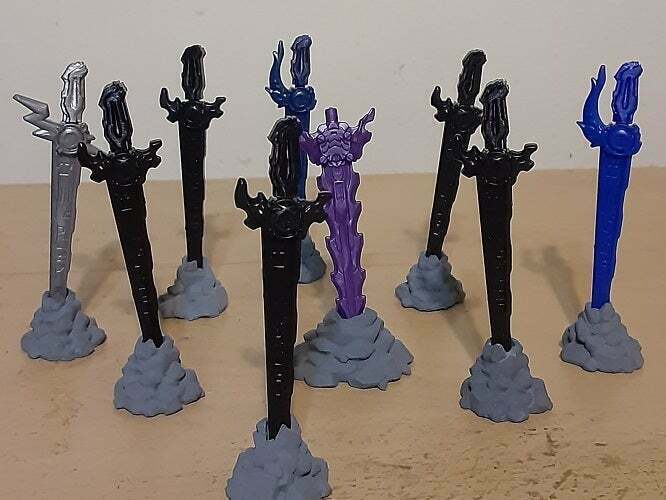 Archivo STL gratis Pila de rocas a escala 1:18 (con opción de ...