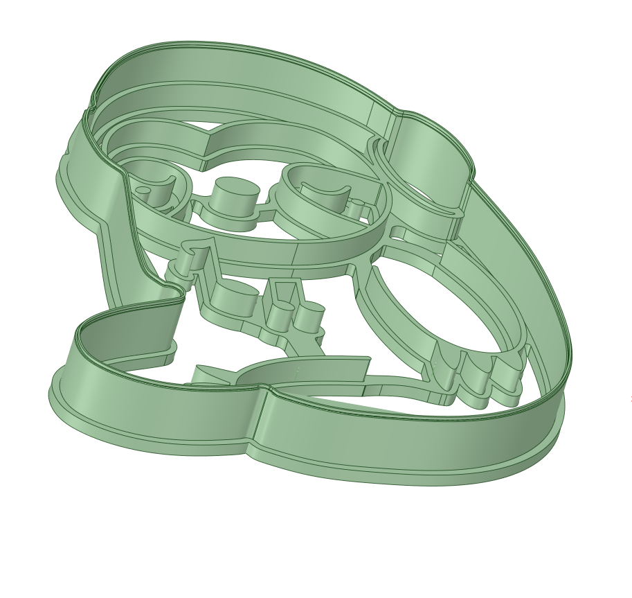 STL file sloth music COOKIE CUTTER・3D printer design to download・Cults