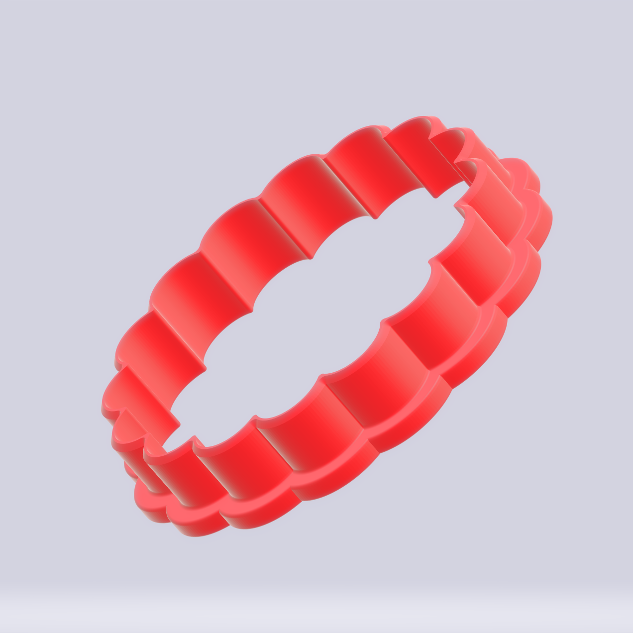 STL file round cookie cutter・3D printing model to download・Cults