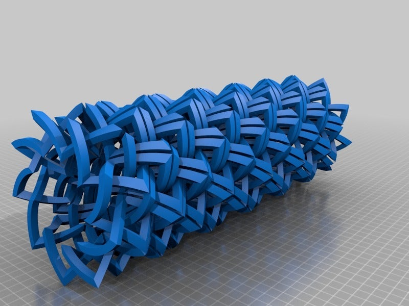 Free STL file Round Chainmail(only printable using a support material ...