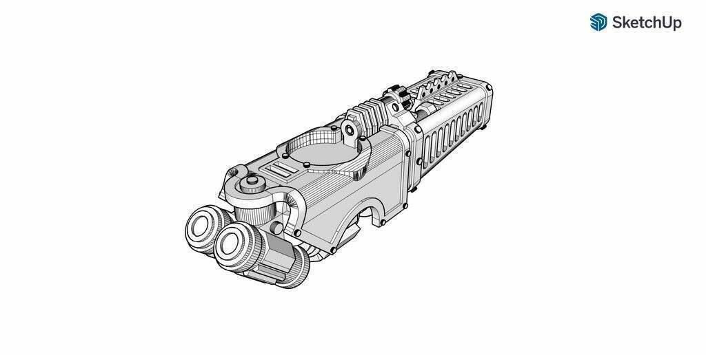 Free STL file Alternative melta cannon・3D printer model to download・Cults
