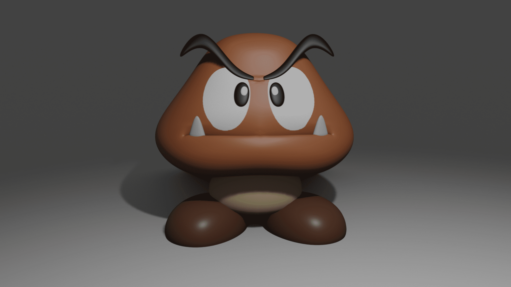 Archivo STL gratis Goomba 🧞‍♂️・Diseño imprimible en 3D para descargar・Cults