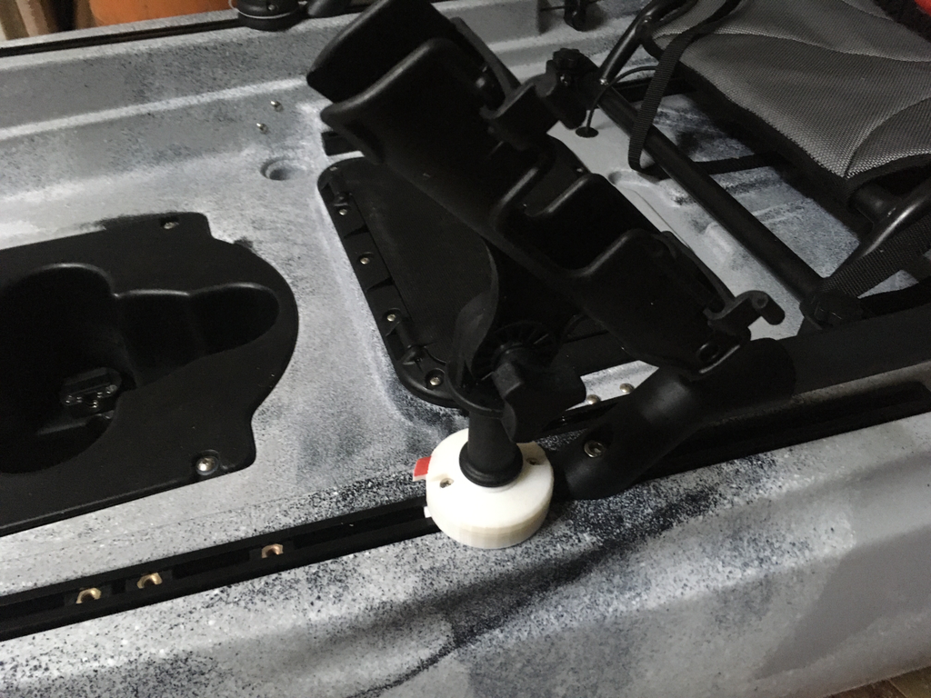 Free STL file Fishing Boat Kayak Track Rail Screw Mounting Nut M5・3D ...