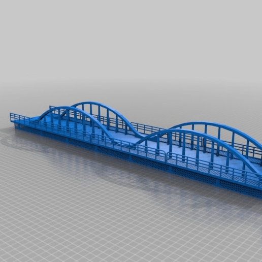 Download free STL file The Bridge of my city • 3D print template ・ Cults