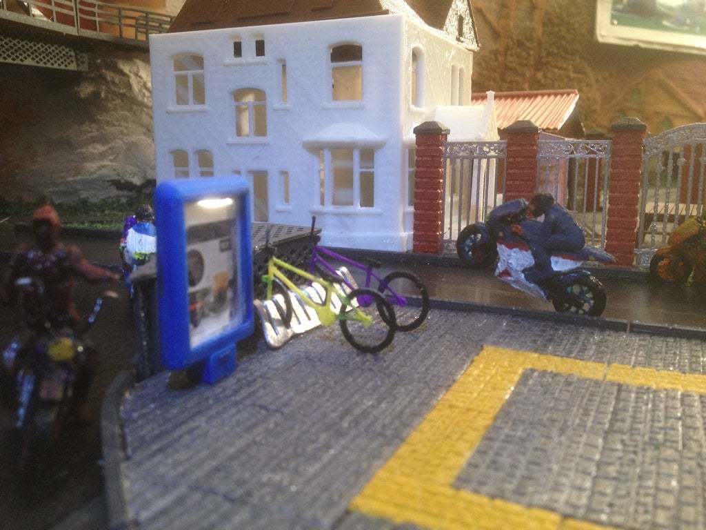 Free STL file Ad street - advertising・3D printing model to download・Cults