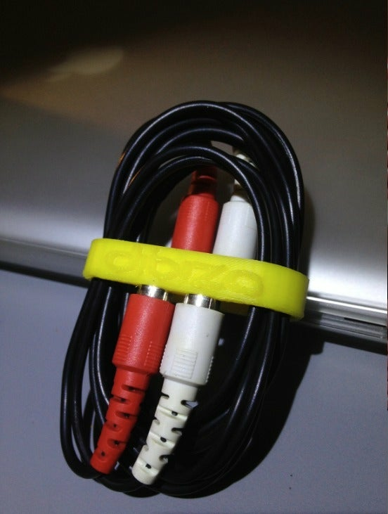 Free STL file RCA Cable Clipper 🔌・3D printer design to download・Cults